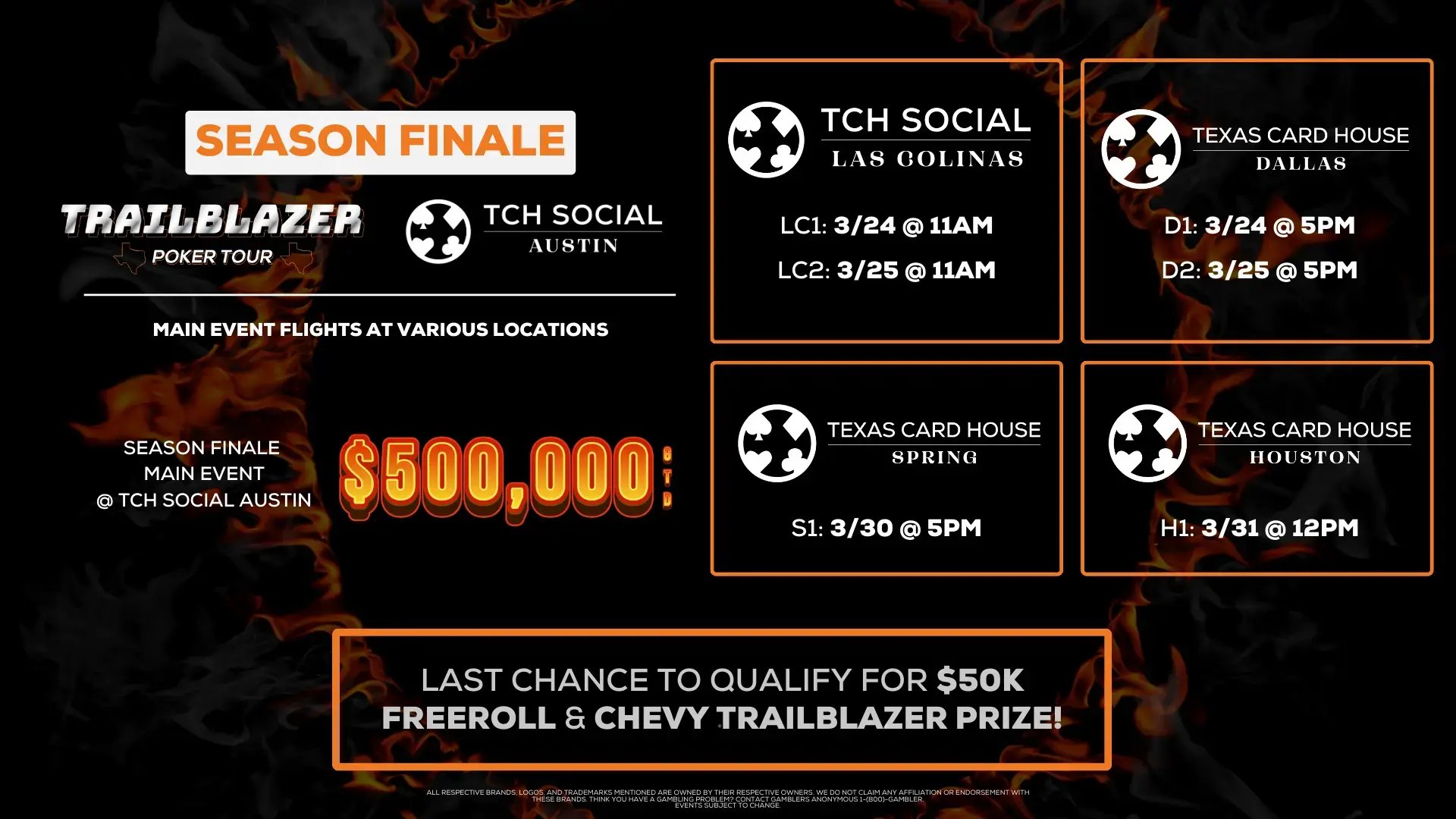 Texas Card House Presents: Trailblazer Tour